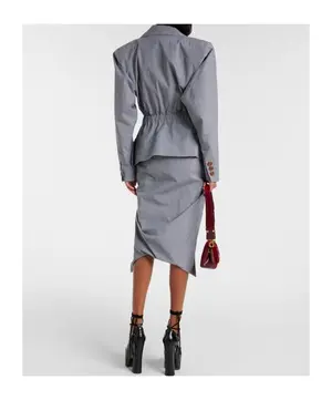 VIVIENNE WESTWOOD Gingham Cotton Jacket