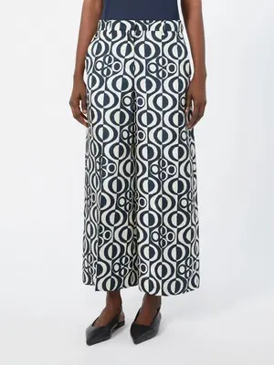 Max Mara Patterned Casual Pants