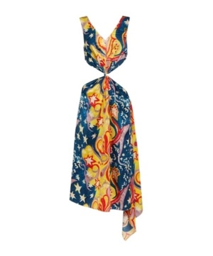 Marni Printed Midi Dress - Multicolor