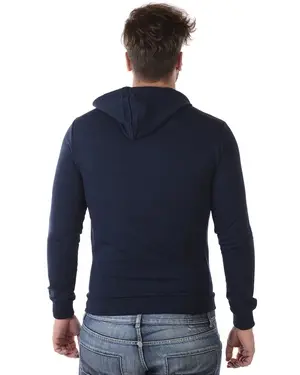 Emporio Armani Zip-up Hooded Long-sleeve Sweater