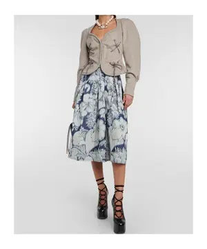 VIVIENNE WESTWOOD Gexi Spencer Wool-blend Jacket