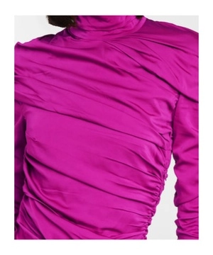 Stella McCartney Ruched Mini Dress - Pink