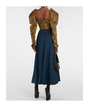 VIVIENNE WESTWOOD Sunday Leopard-print Corset Top