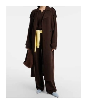 Jardin Des Orangers Wool And Cashmere Trench Coat - Black