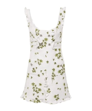 Giambattista Valli Embroidered Bouclé Minidress - White