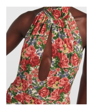 Magda Butrym Floral Halterneck Top