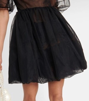 Simone Rocha Embellished Tulle Minidress
