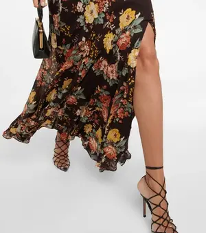 Veronica Beard Long Sleeve Printed Dress