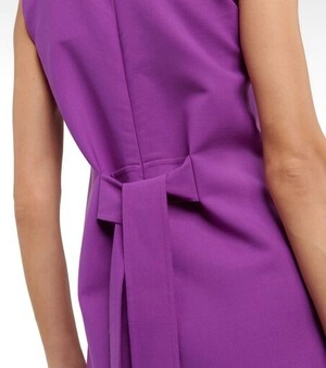 Oscar De La Renta Wool-blend Minidress