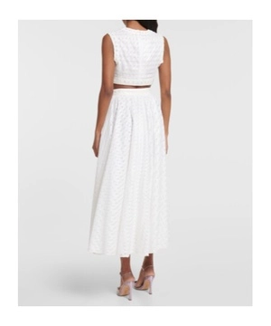 Giambattista Valli Knot-knitted Midi Skirt