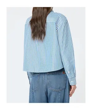 Max Mara Striped Cotton Shirt