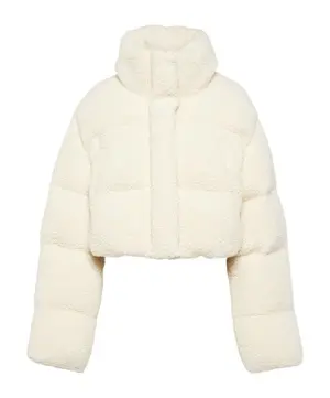 Cordova Quilted Long-sleeved Cotton Jacket - White