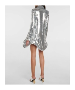 J.W.ANDERSON Sequined Polo Minidress