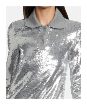 J.W.ANDERSON Sequined Polo Minidress