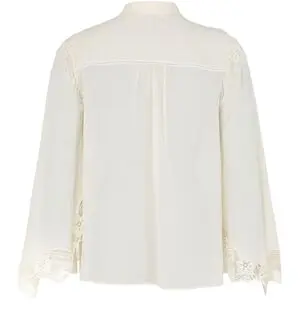 Chloé High-necked Long-sleeved Shirt