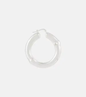 JIL SANDER Bamboo Hoop Earrings