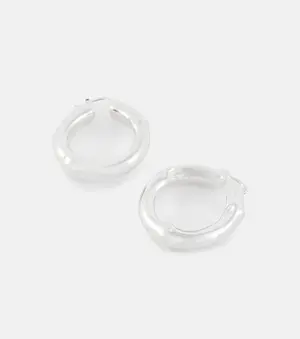 JIL SANDER Bamboo Hoop Earrings