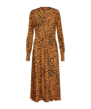 Altuzarra Teys Printed Midi Dress - Brown