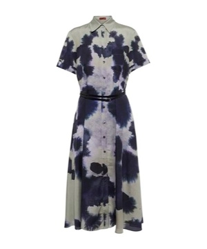 Altuzarra Kiera Printed Midi Shirt Dress