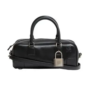Loewe Cropped Bag In Shiny Calfskin