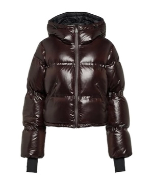 Aztech Mountain Minnie Cropped Down Ski Jacket - Black