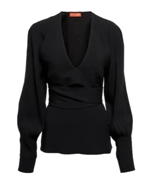 Altuzarra Dagur Crêpe Blouse - Black