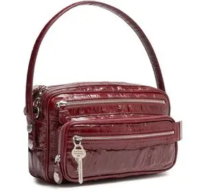 Acne Studios Crocodile Embossed Shoulder Bag
