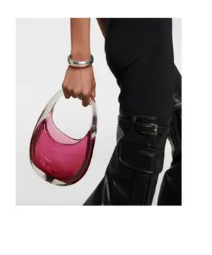 Coperni Swipe Mini Glass Shoulder Bag