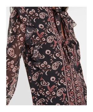 Giambattista Valli Printed Silk Blouse