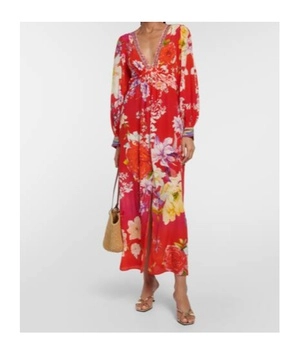 Camilla Embellished Silk Maxi Dress