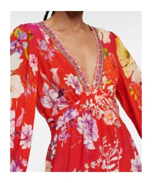 Camilla Embellished Silk Maxi Dress