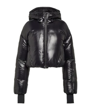 Aztech Mountain Daisy Cropped Down Ski Jacket - Black