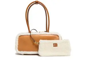 Miu Miu Beau Small Shearling Bag