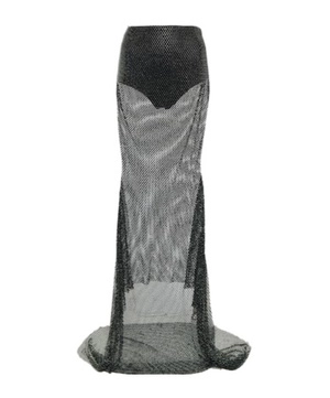 Giuseppe Di Morabito Mesh Maxi Skirt