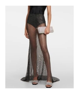 Giuseppe Di Morabito Mesh Maxi Skirt