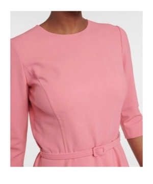 Oscar De La Renta Wool-blend Midi Dress