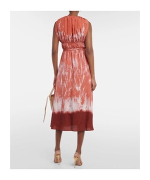 Altuzarra Fiona Ruched Midi Dress - Multicolor