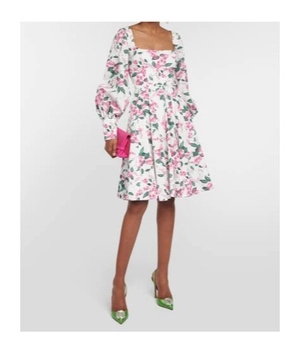 EMILIA WICKSTEAD Yasmina Floral Cotton Minidress