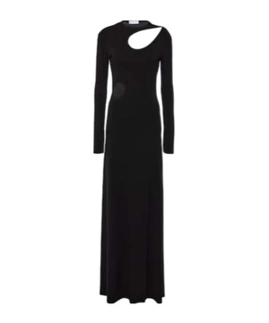 Victoria Beckham Cutout Maxi Dress - Black