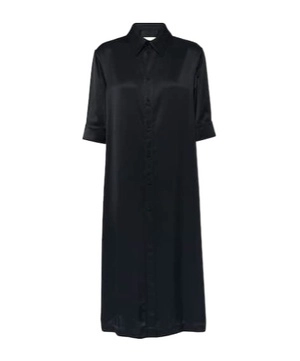 JIL SANDER Shirt Dress - Black