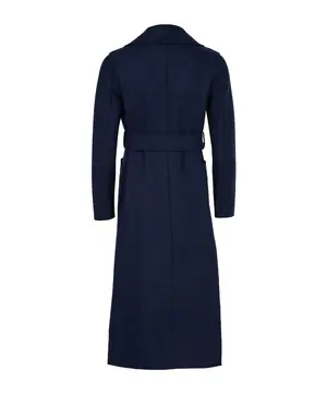 Harris Wharf London Pressed Wool Maxi Coat