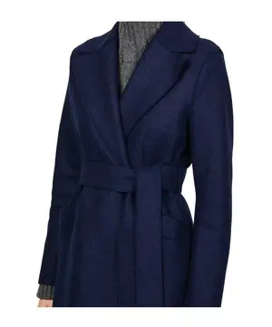 Harris Wharf London Pressed Wool Maxi Coat