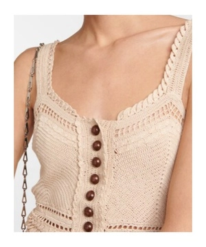 Rabanne Crochet Minidress