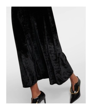 JIL SANDER Velvet Shirt Dress