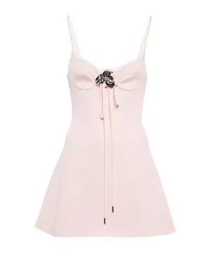 David Koma Embellished Minidress - Pink