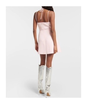 David Koma Embellished Halterneck Mini Dress