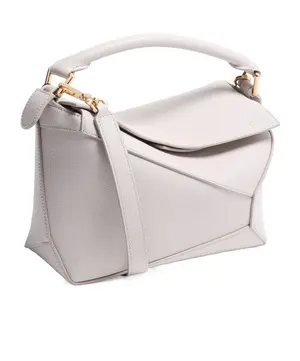 Loewe Logo Handbag - White
