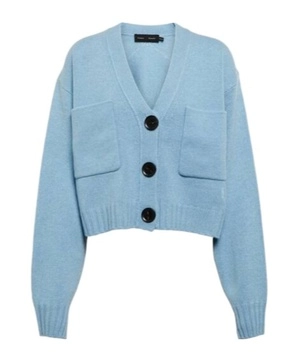 Proenza Schouler Cashmere And Wool Cardigan - Blue