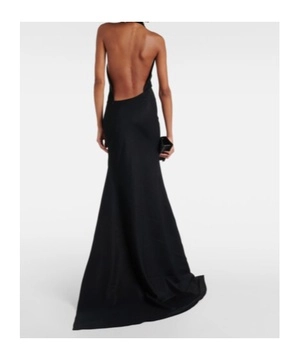 Maticevski Desires Draped Embellished Gown