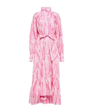 PATOU Printed Maxi Dress - Pink